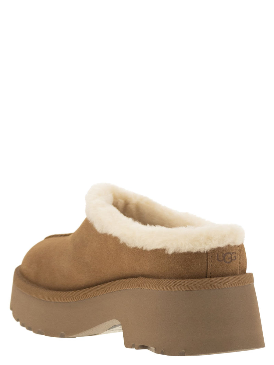 Ugg New Heights Cozy Suede Sabot | Balardi