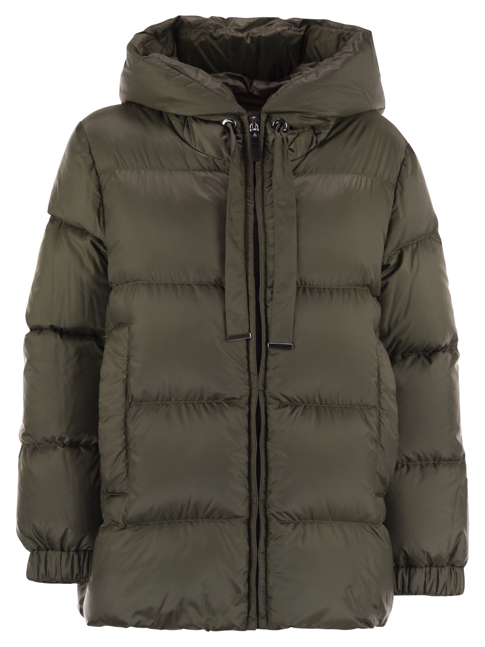 Max Mara The Cube Seia Drip Proof Canvas Down Jacket – Balardi