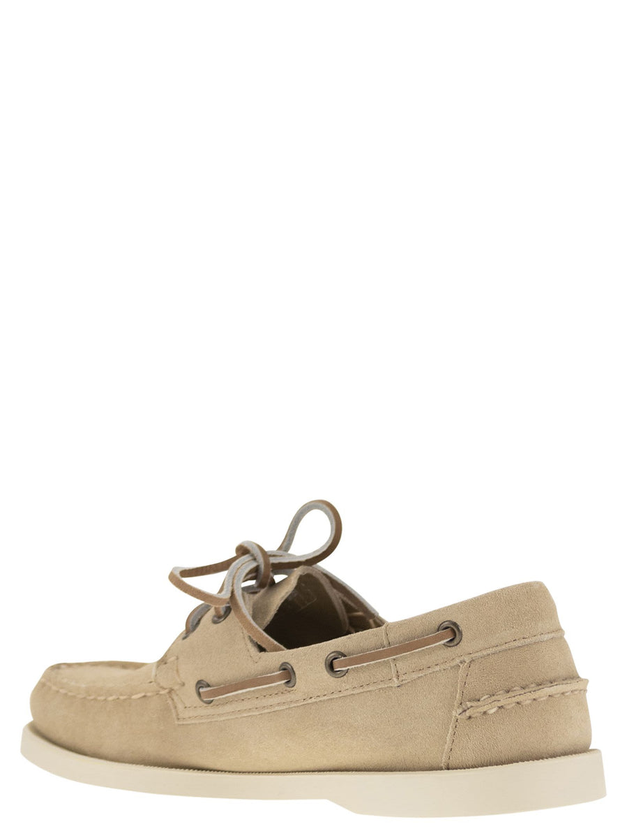 Sebago Portland Flesh Suede Moccasin | Balardi