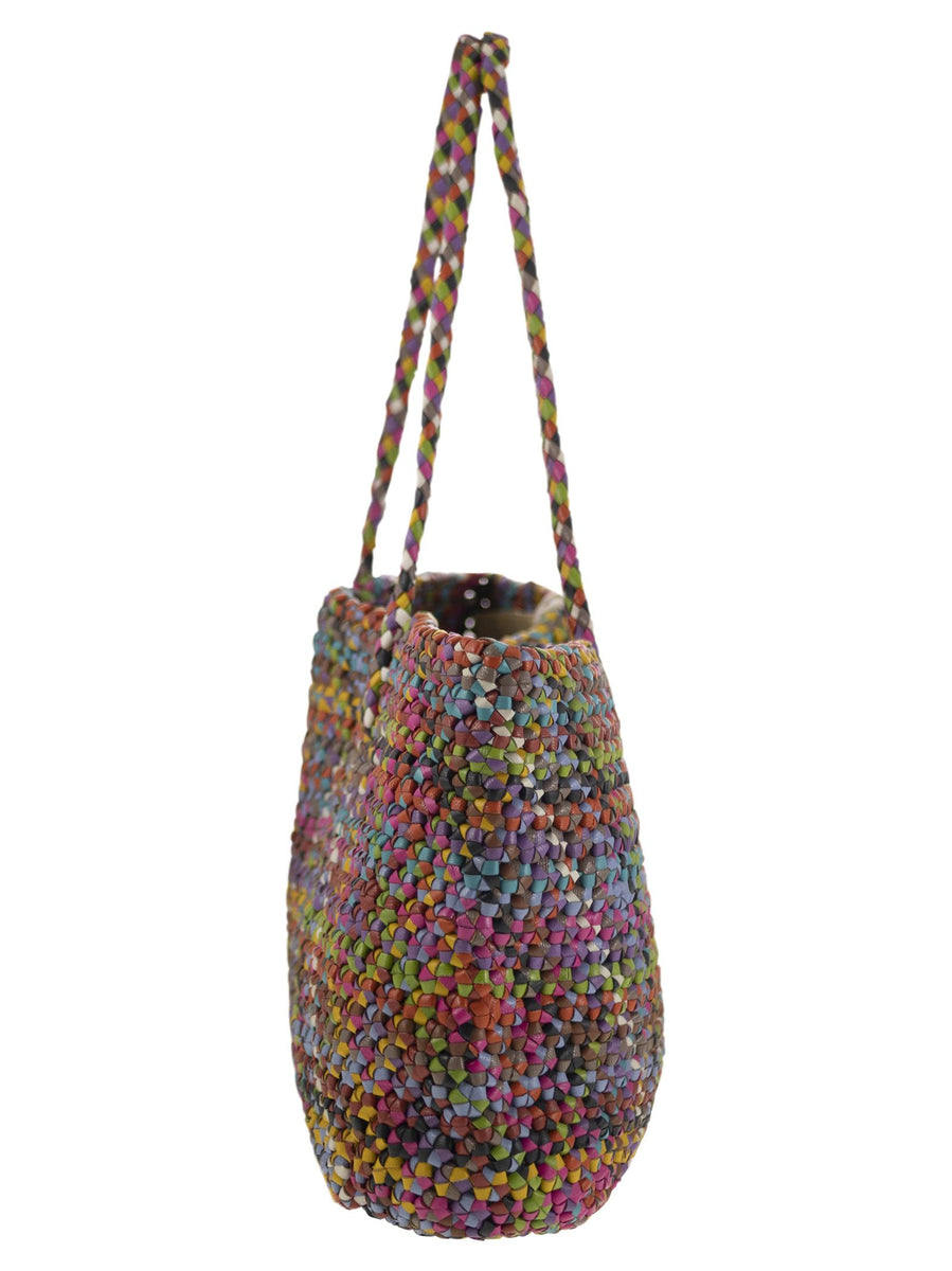 Dragon Octo Woven Leather Bag | Balardi