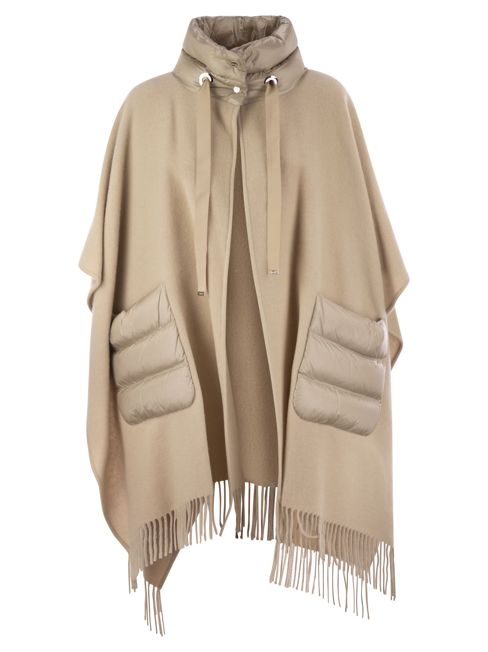 Herno Poncho Resort In Warmy E Nylon Ultralight – Balardi