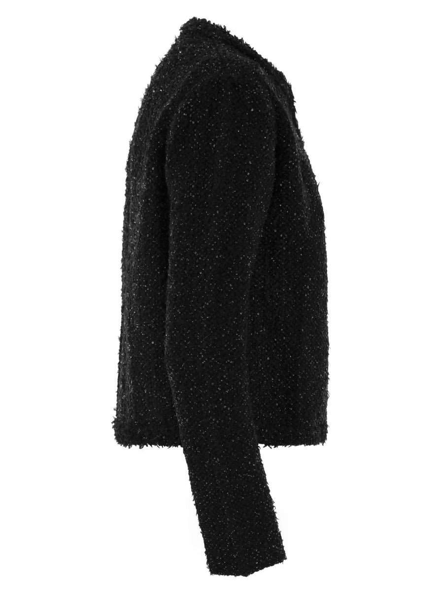 Fabiana Filippi Tweed Effect Yarn Cardigan | Balardi