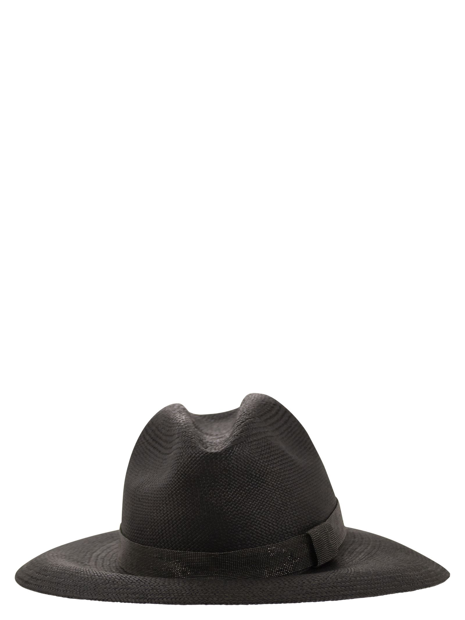 Brunello Cucinelli Straw Hat With Precious Band – Balardi