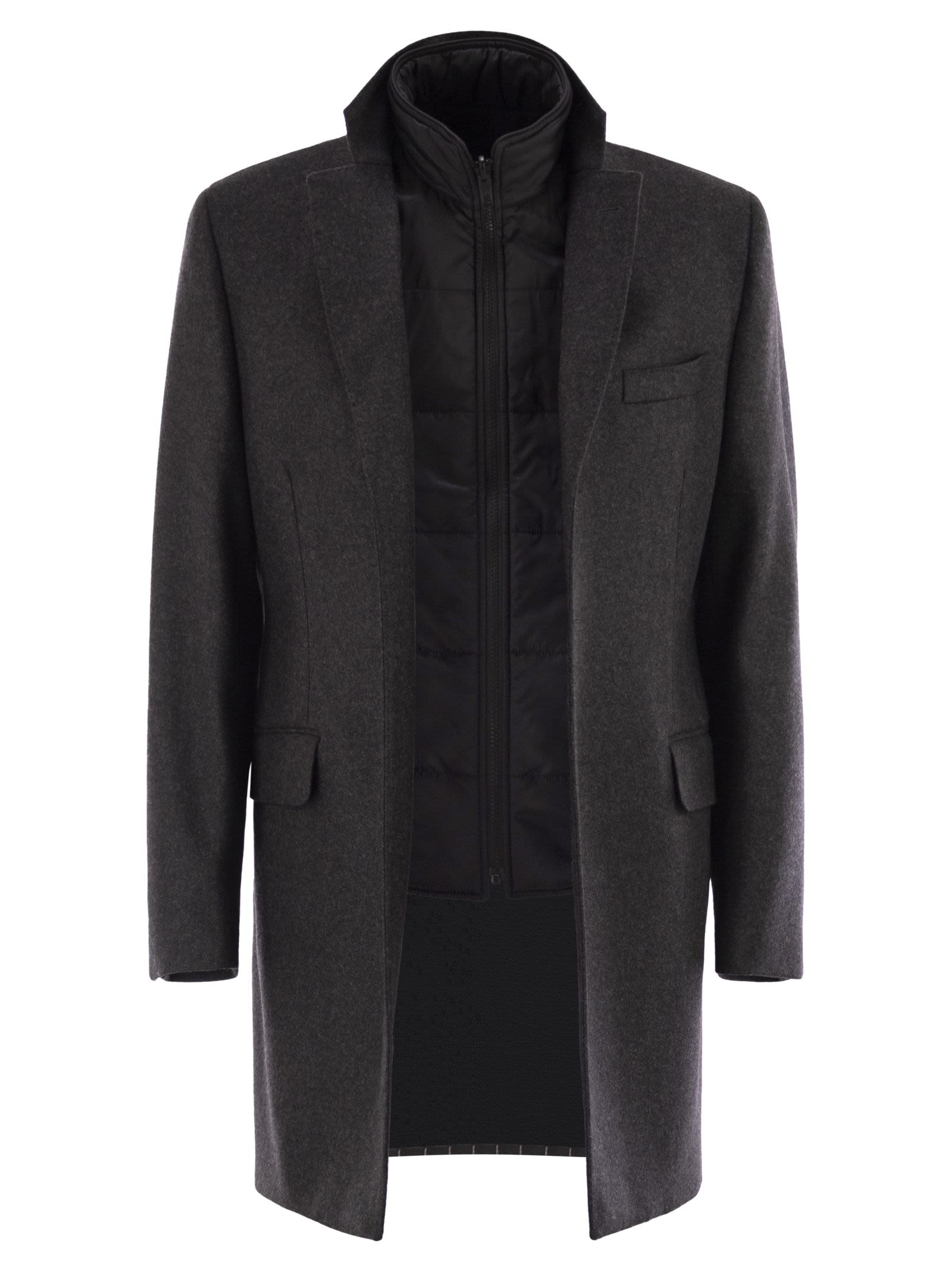Fay Double Coat In Wool And Cashmere Cloth – Balardi