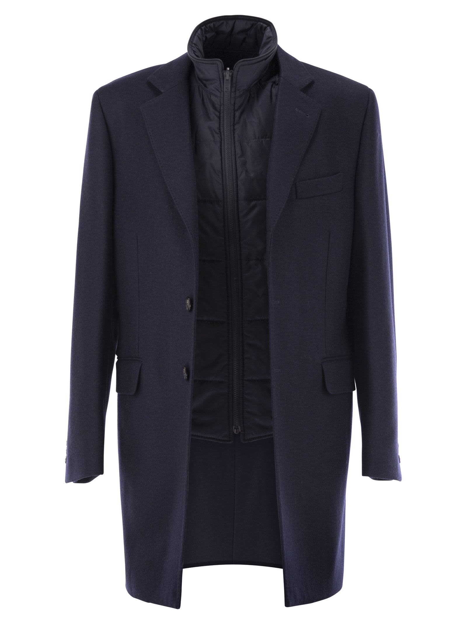 Fay Double Coat In Wool And Cashmere Cloth – Balardi