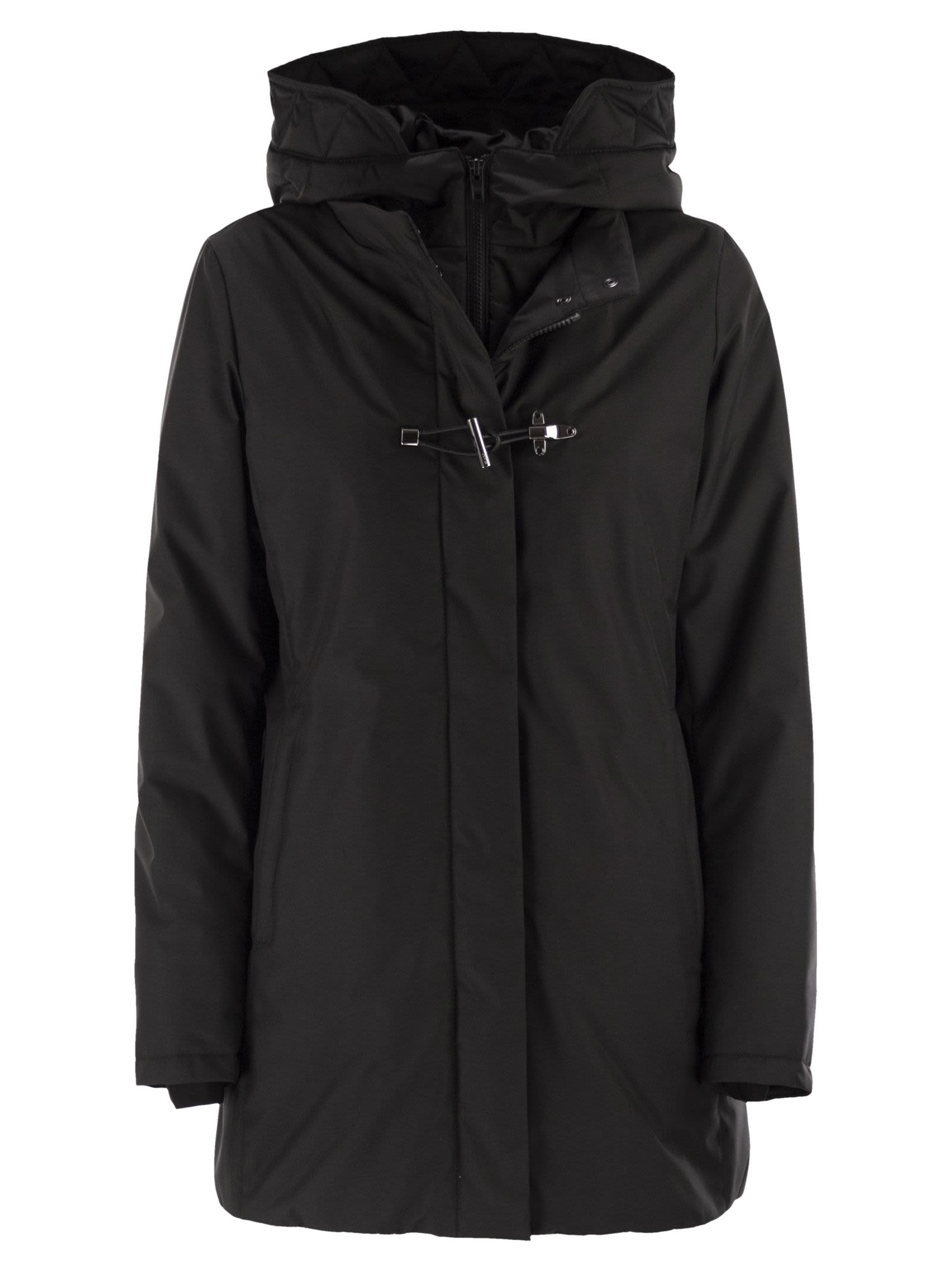 Fay Technical Gabardine Toggle Coat – Balardi