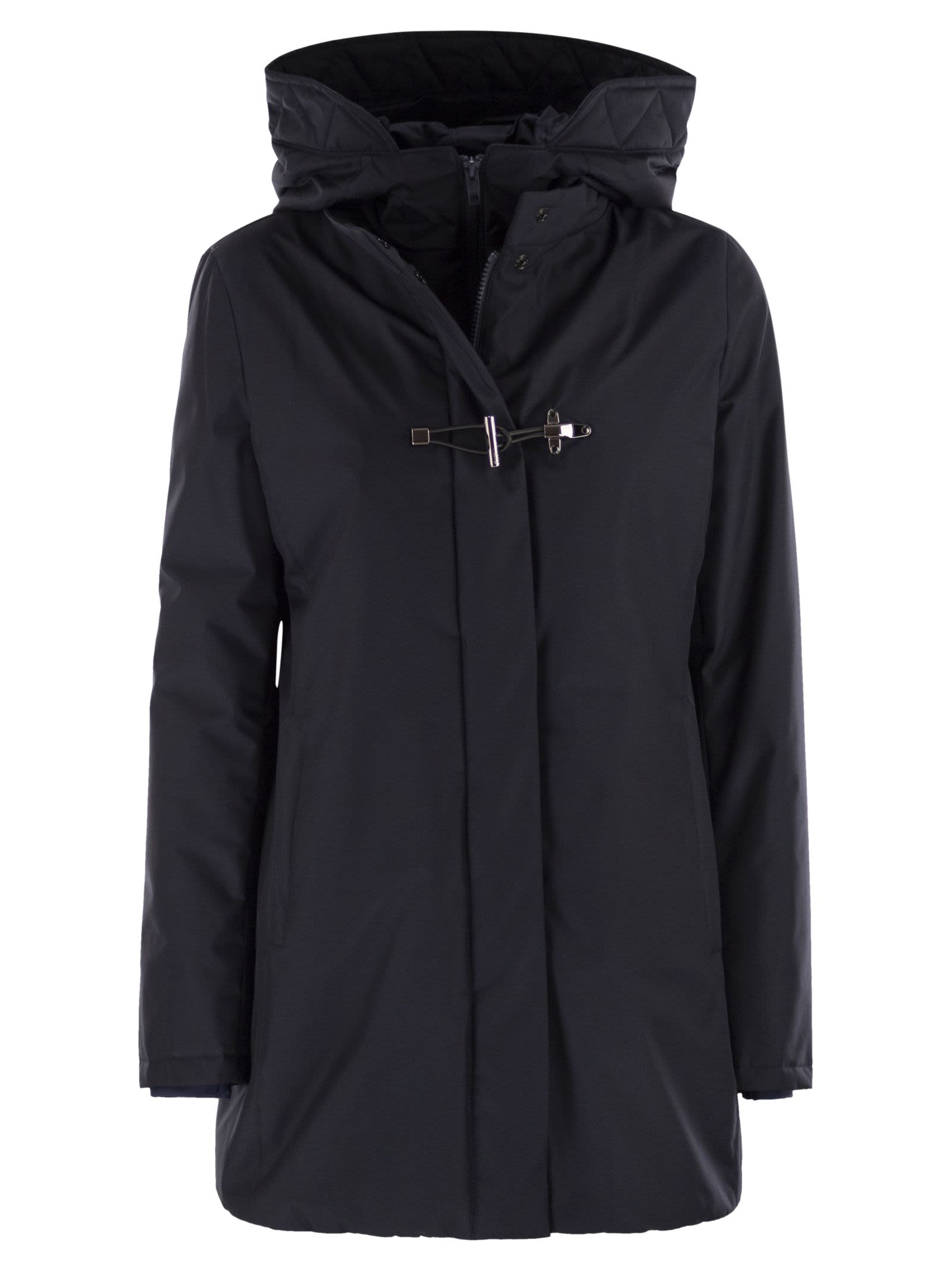 Fay Technical Gabardine Toggle Coat – Balardi
