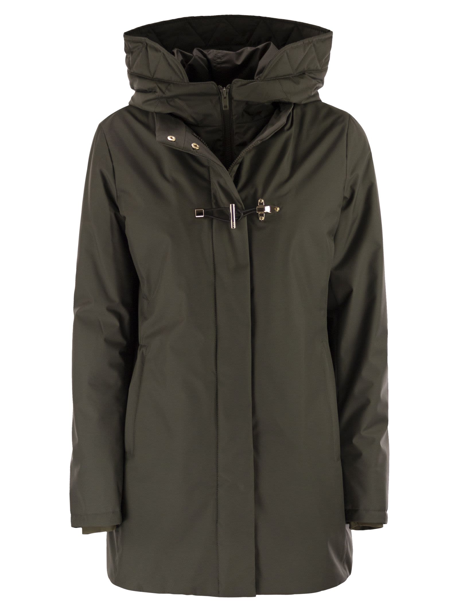 Fay Technical Gabardine Toggle Coat – Balardi