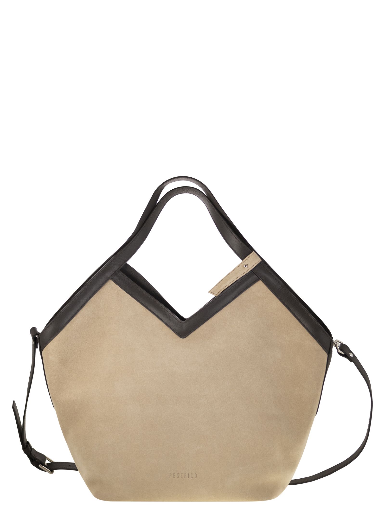 Peserico Suede Shopping Bag – Balardi