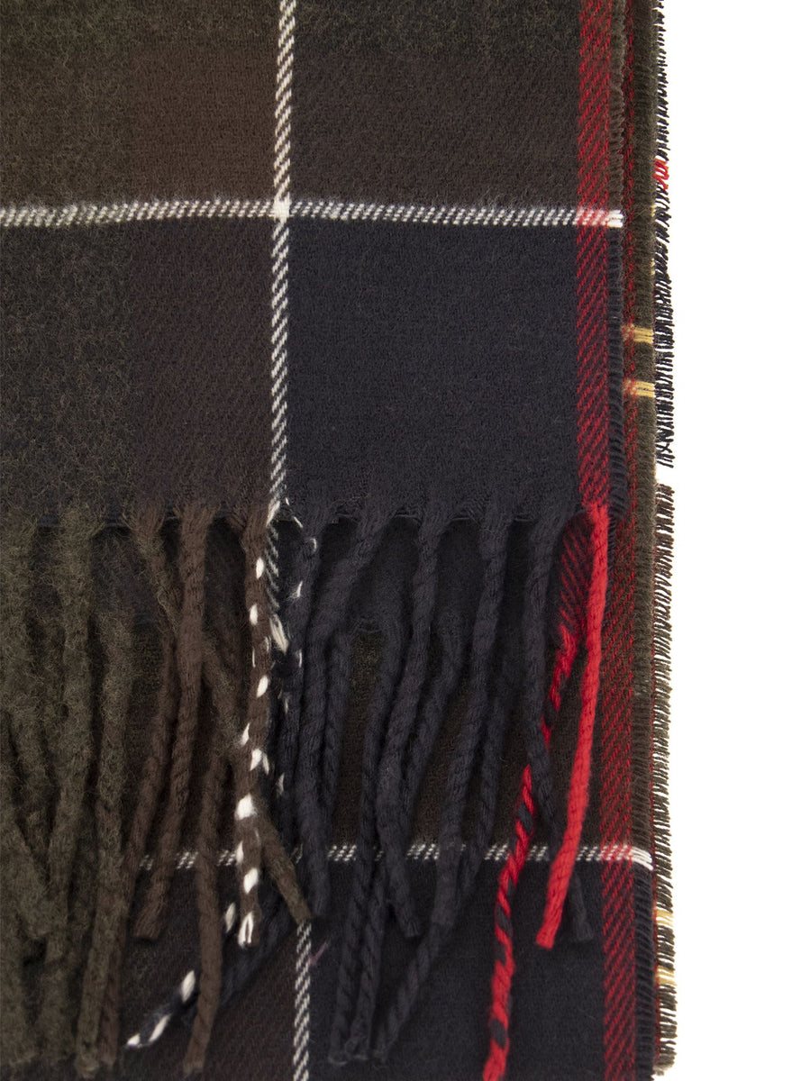 Barbour Scarf With Tartan Pattern | Balardi