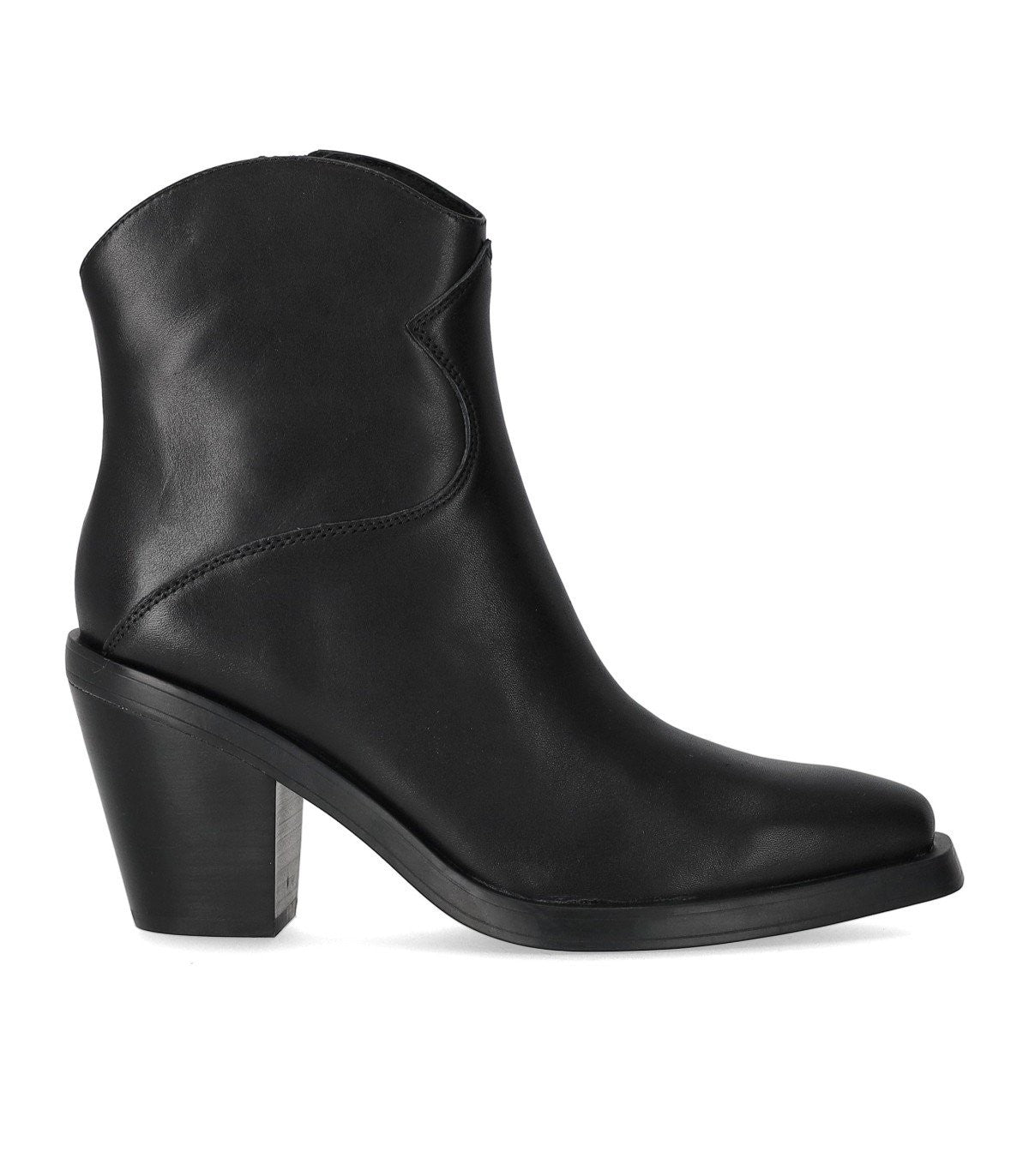 Ash Judy Black Texan Ankle Boot – Balardi