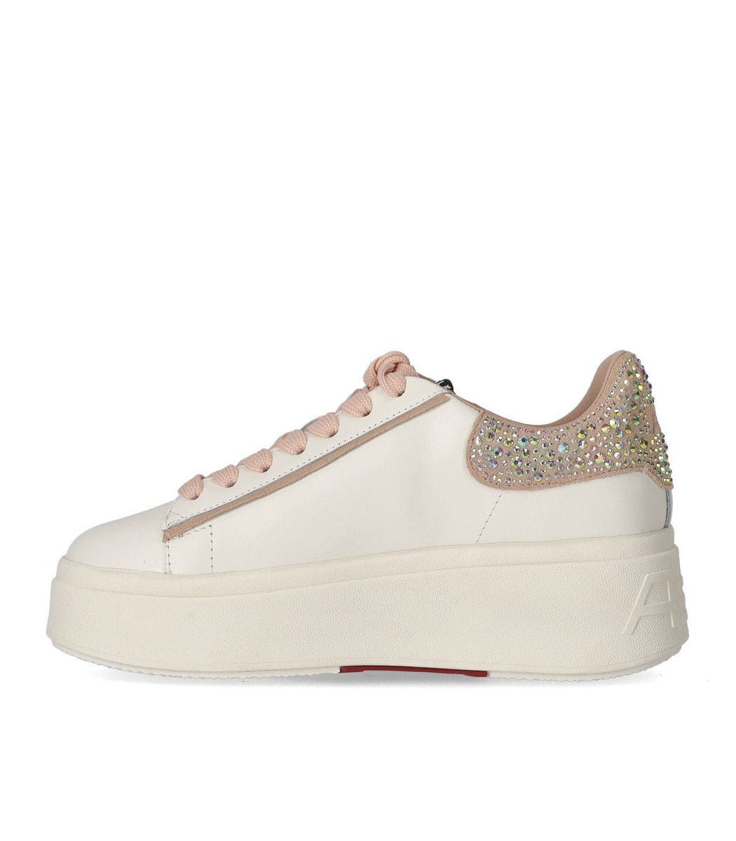 Ash Moby Strass Bis White Pink Sneaker | Balardi