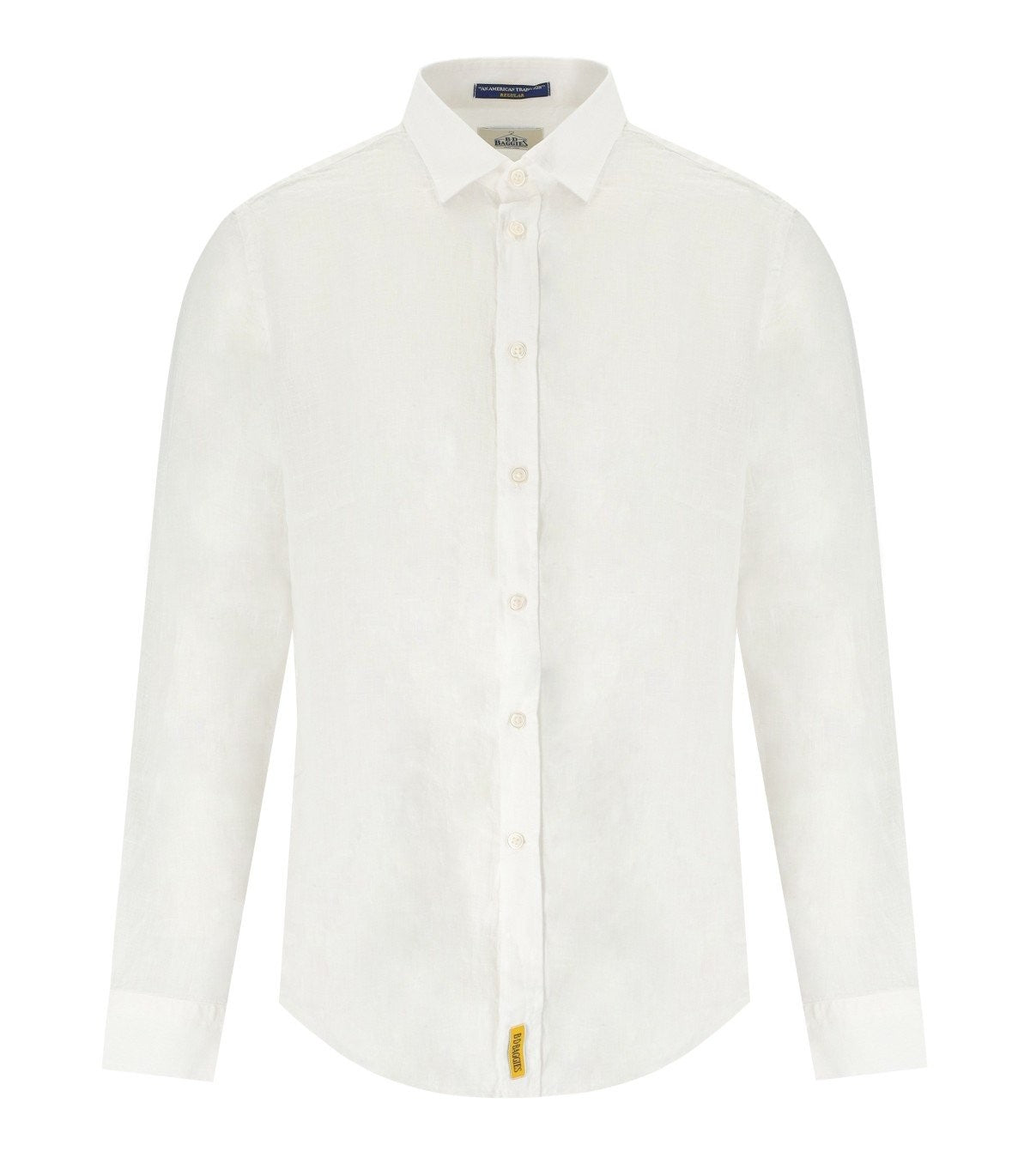 B D Baggies Brad White Linen Shirt – Balardi