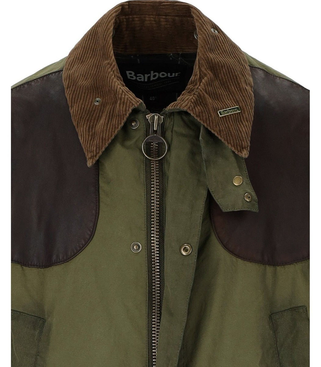 Barbour Bedale Washed Wax Archive Olive Jacket | Balardi