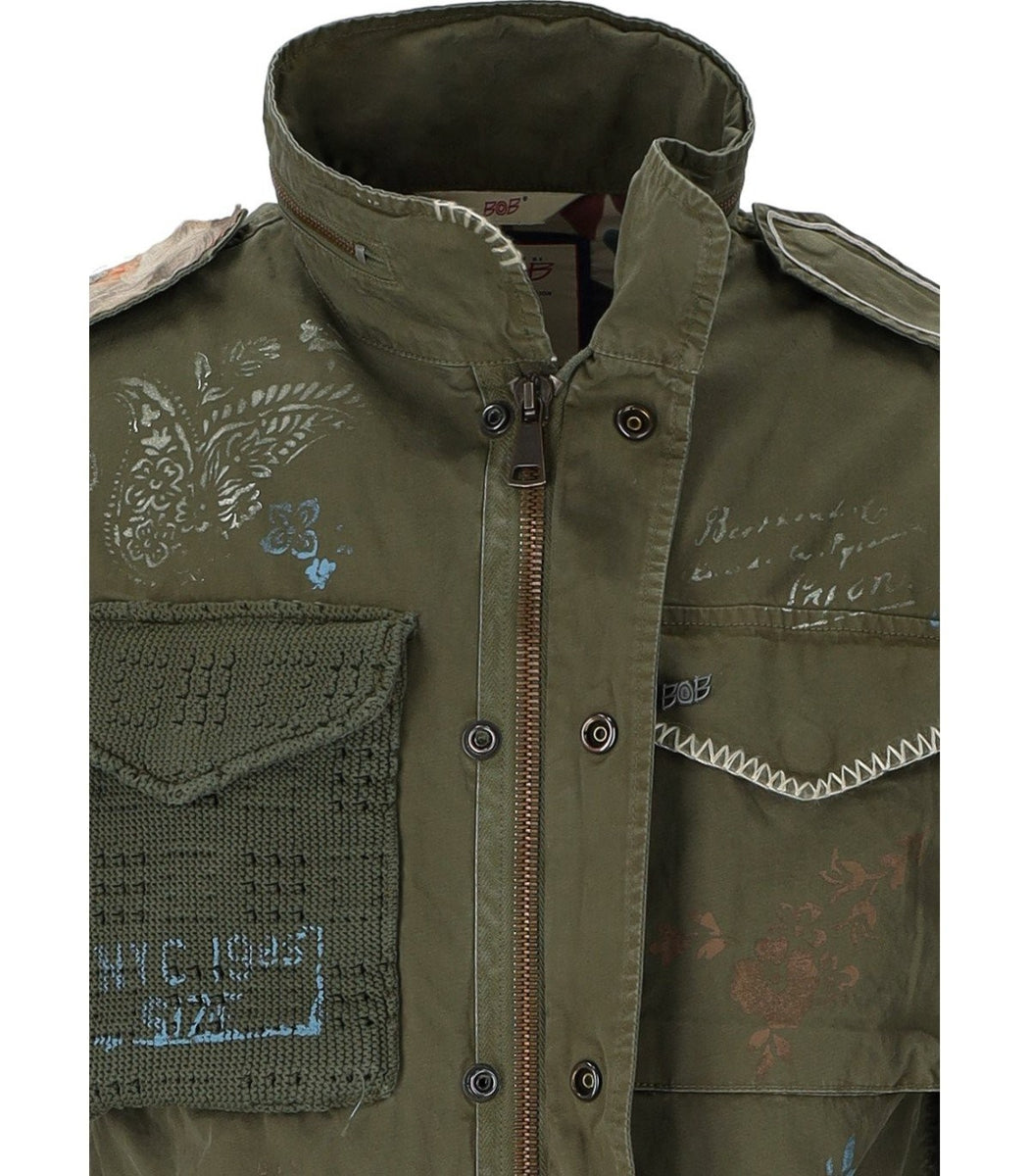 Bob Army Military Green Jacket | Balardi