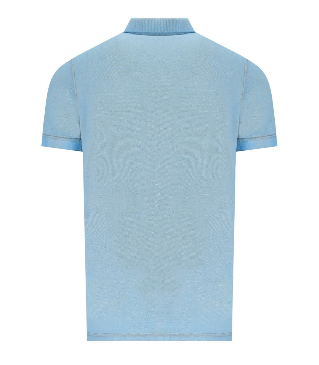 Bob Double Light Blue Grey Reversible Poloshirt | Balardi