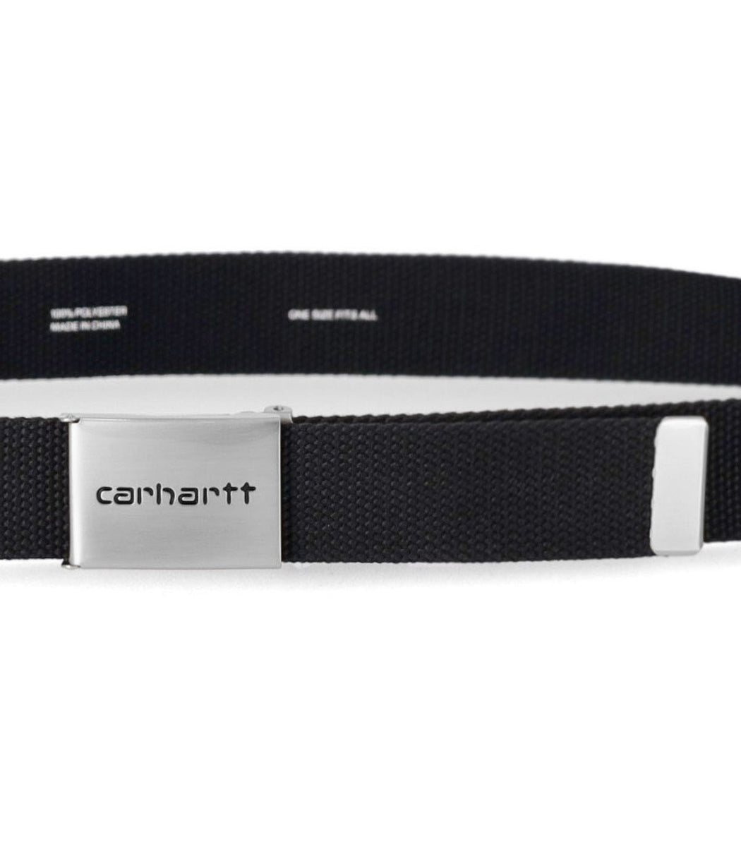 Carhartt Wip Clip Chrome Black Belt | Balardi