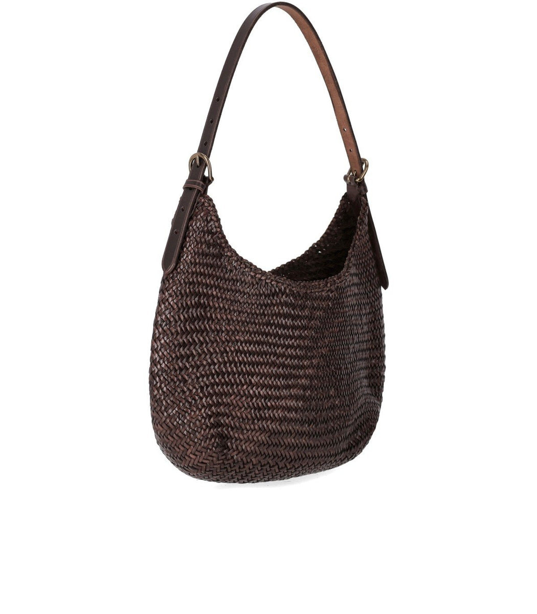 Dragon Diffusion Luna Brown Shoulder Bag | Balardi