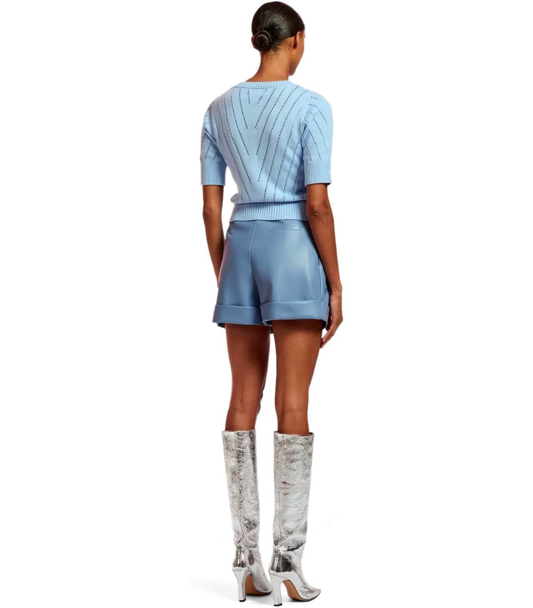 Essentiel Antwerp Fare Light Blue Knitted Top | Balardi