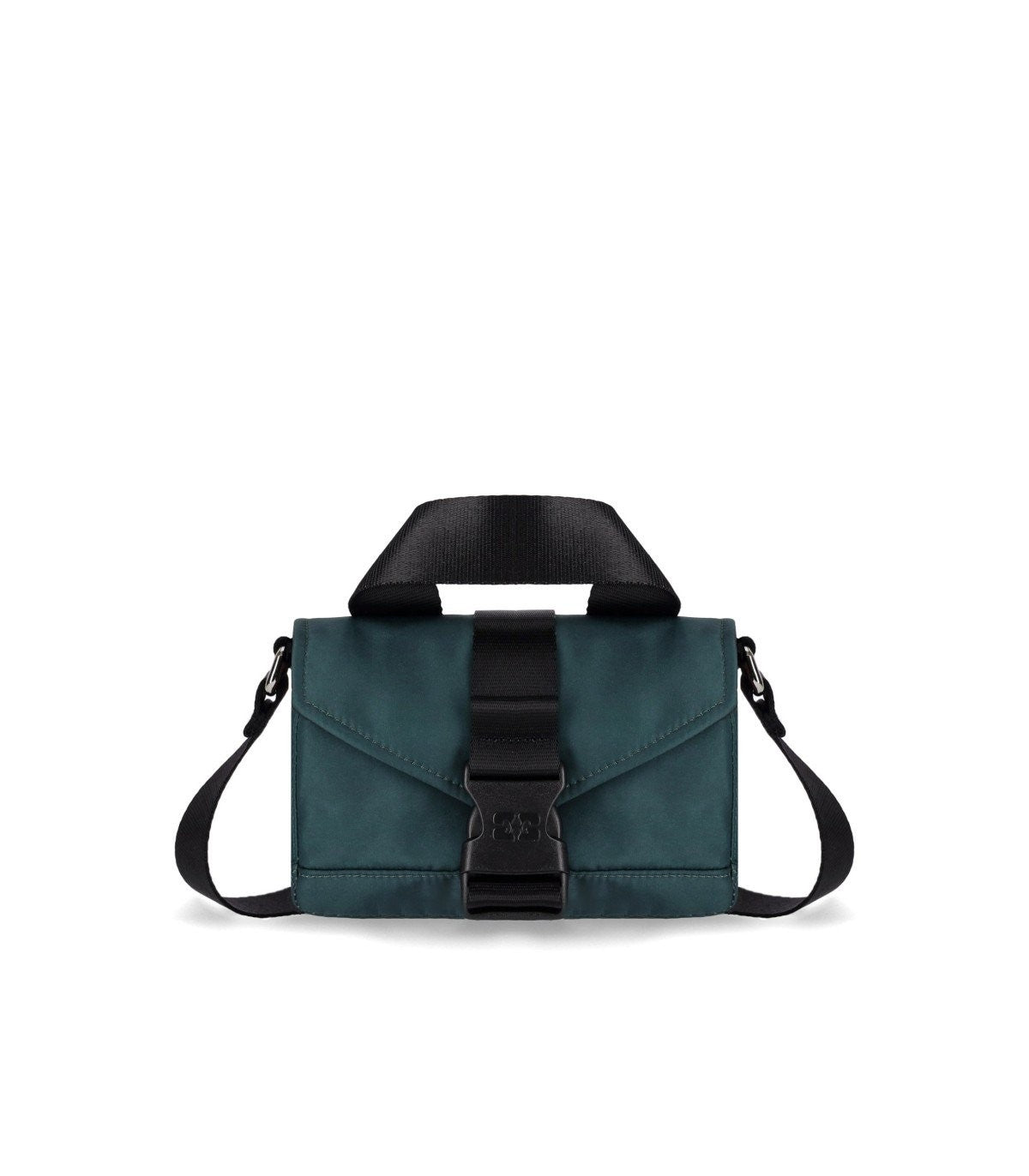 Ganni Tech Mini Green Crossbody Bag – Balardi