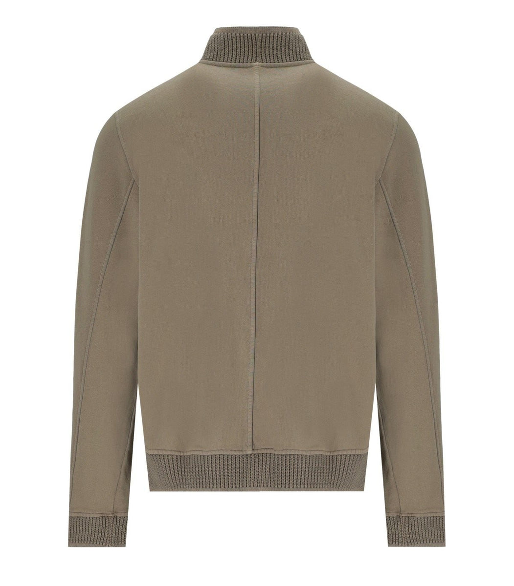 H953 Mud Knitted Bomber Jacket | Balardi