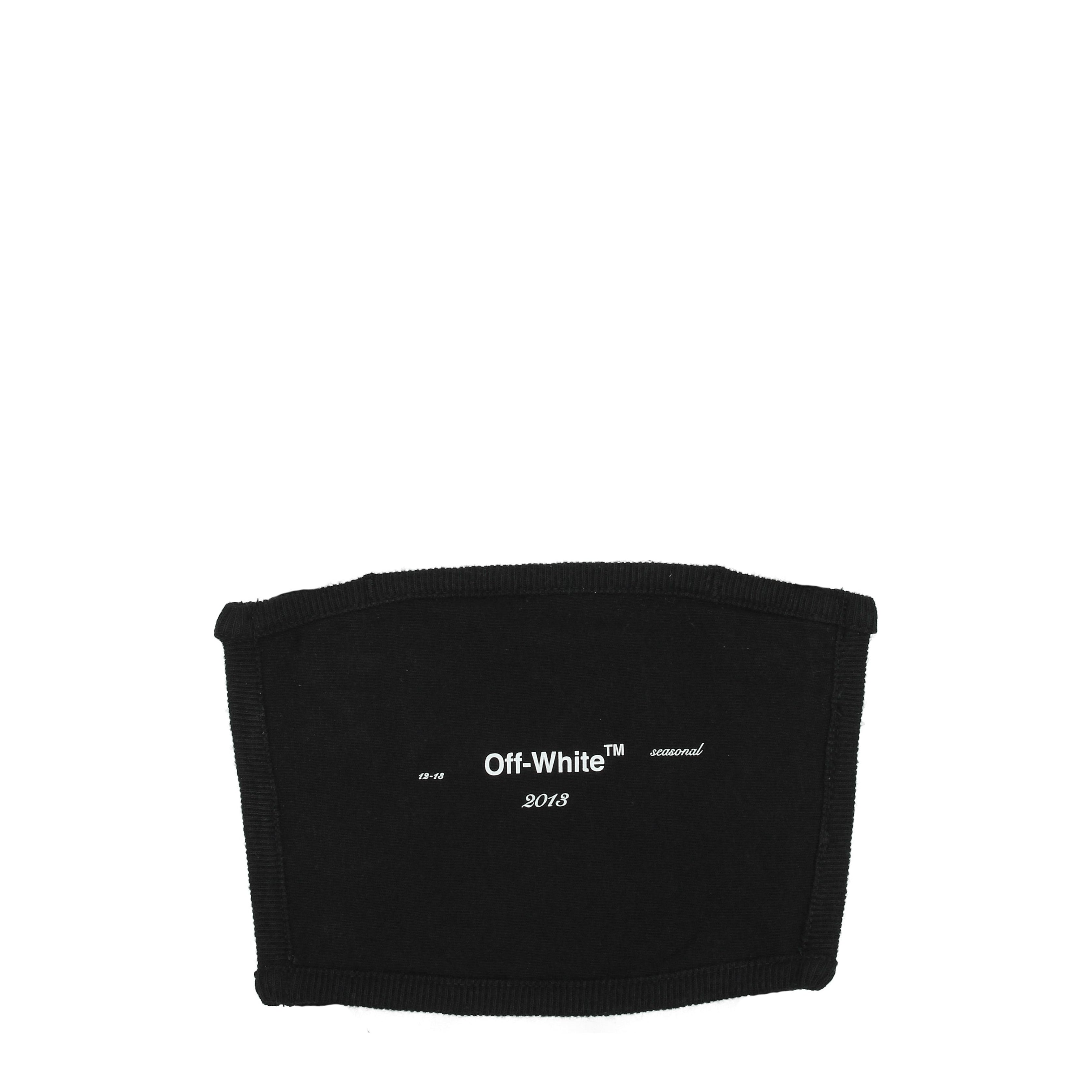 Off White Face Mask Men's Cotton Black – Balardi