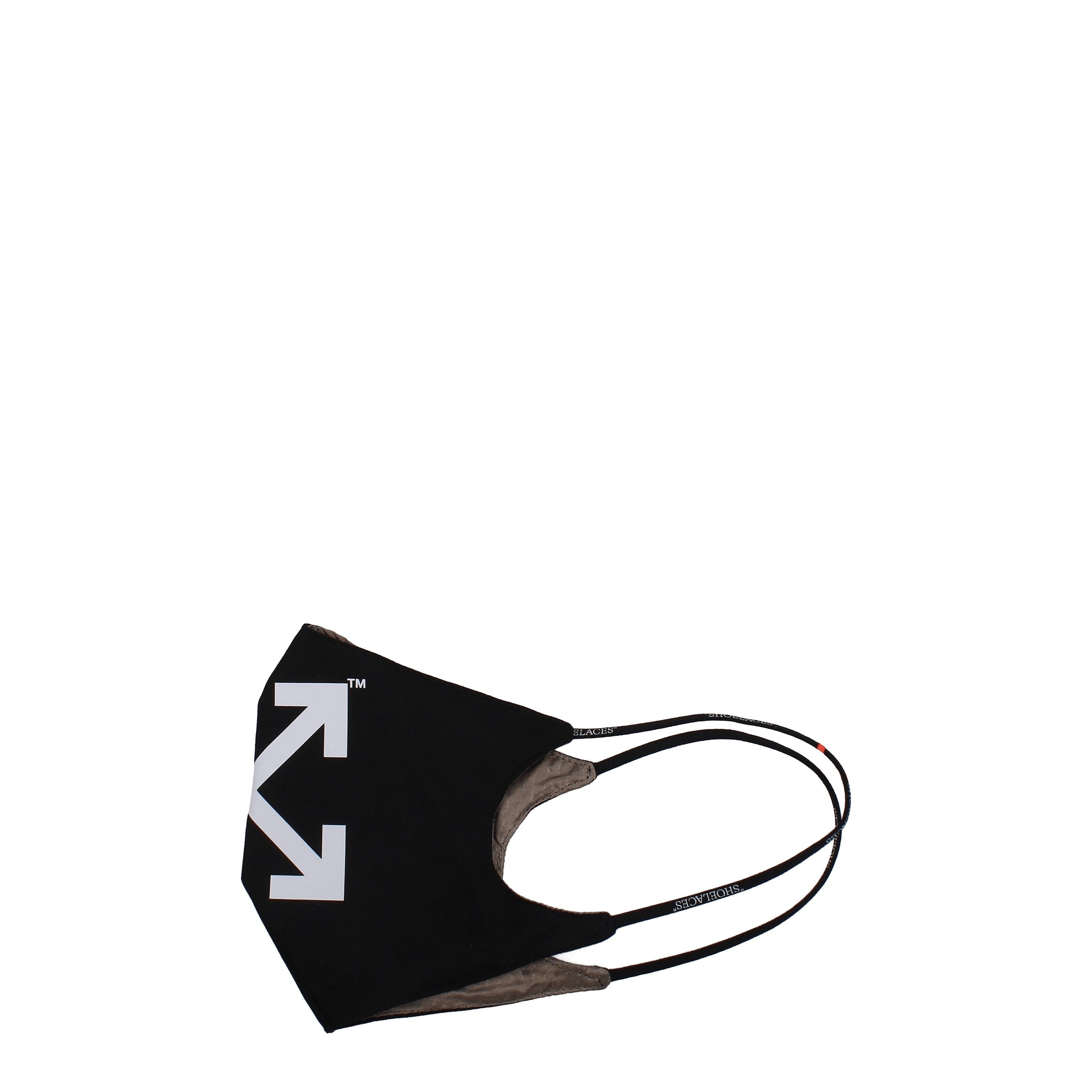 Off White Face Mask Men's Cotton Black – Balardi