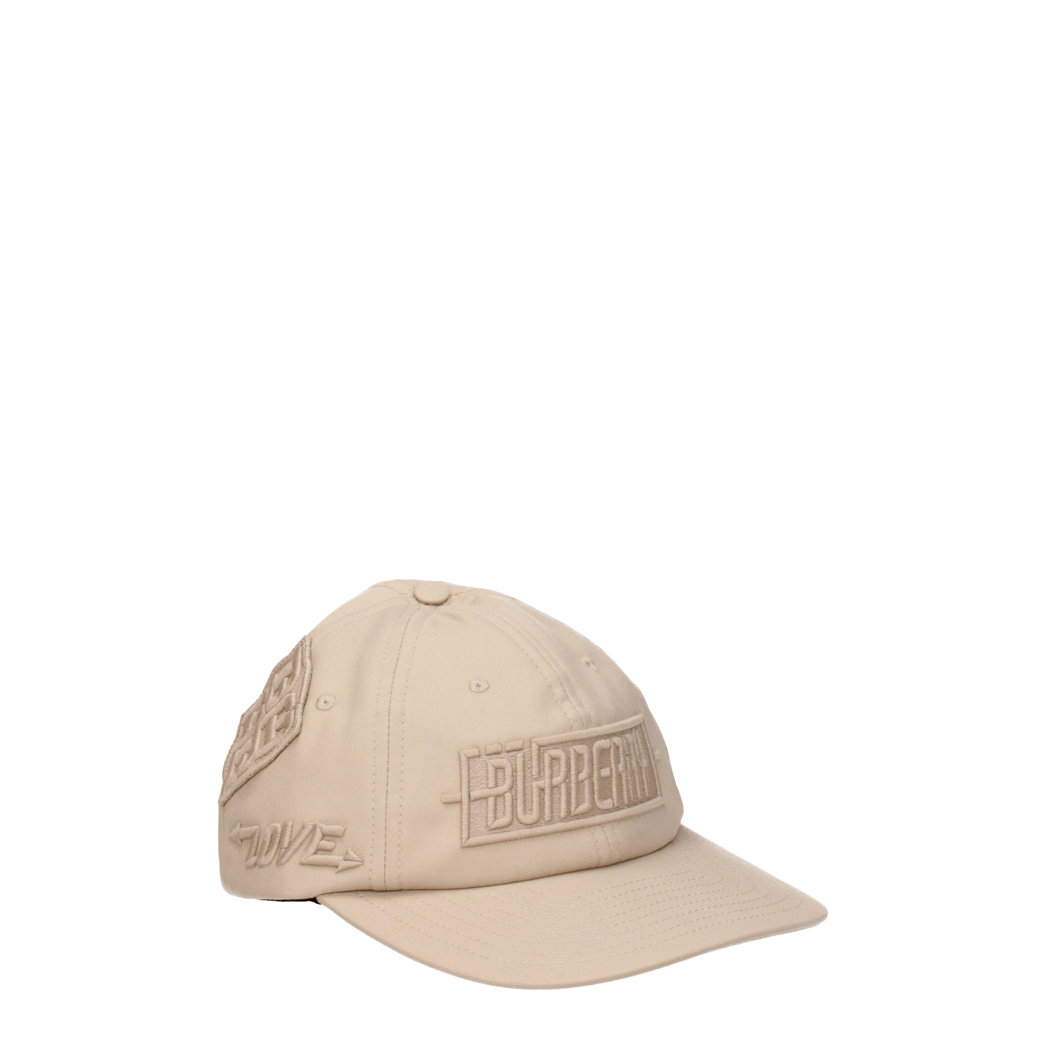 Burberry Cappelli Uomo Cotone Beige – Balardi