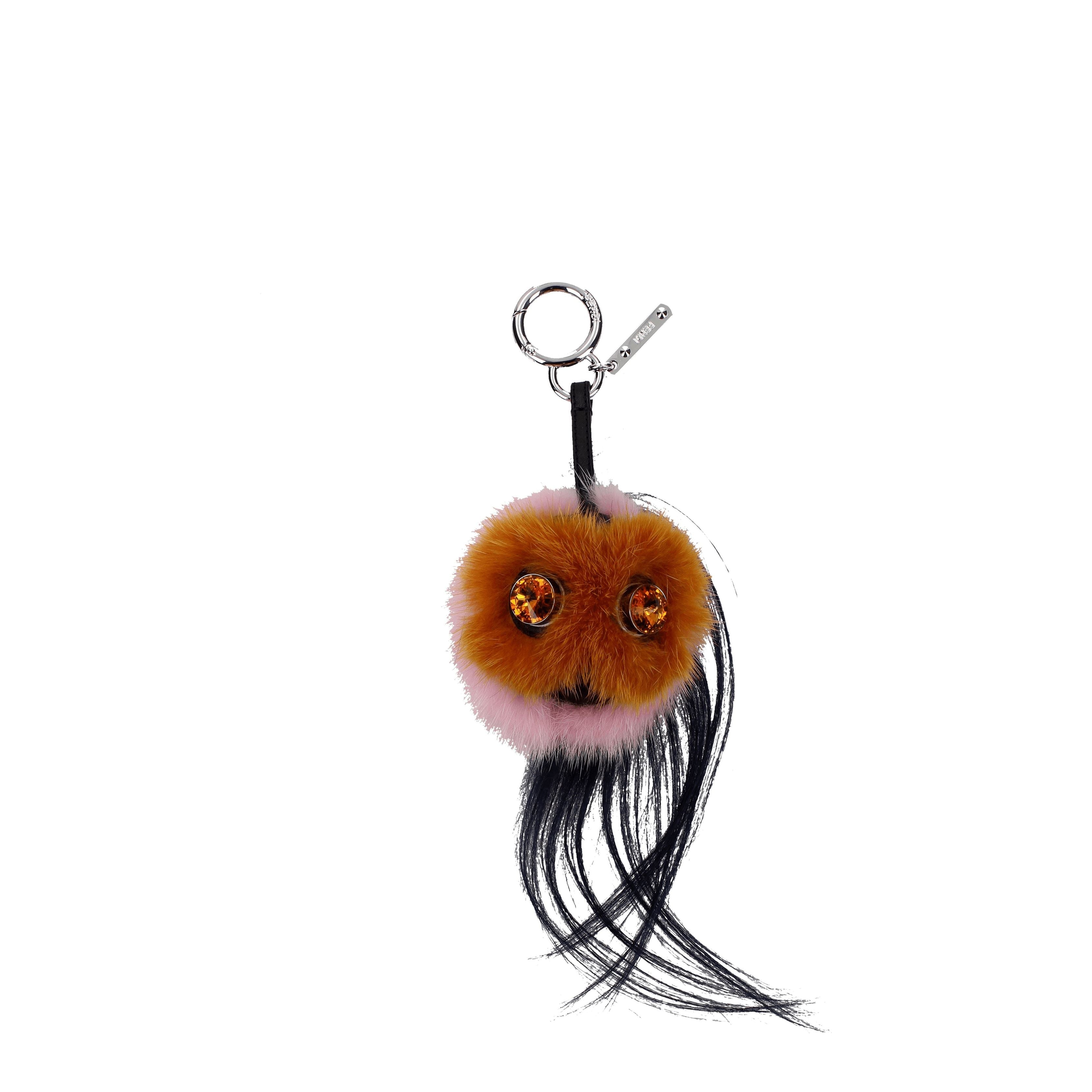 Fendi Women's Brown Fur Keychain – Balardi