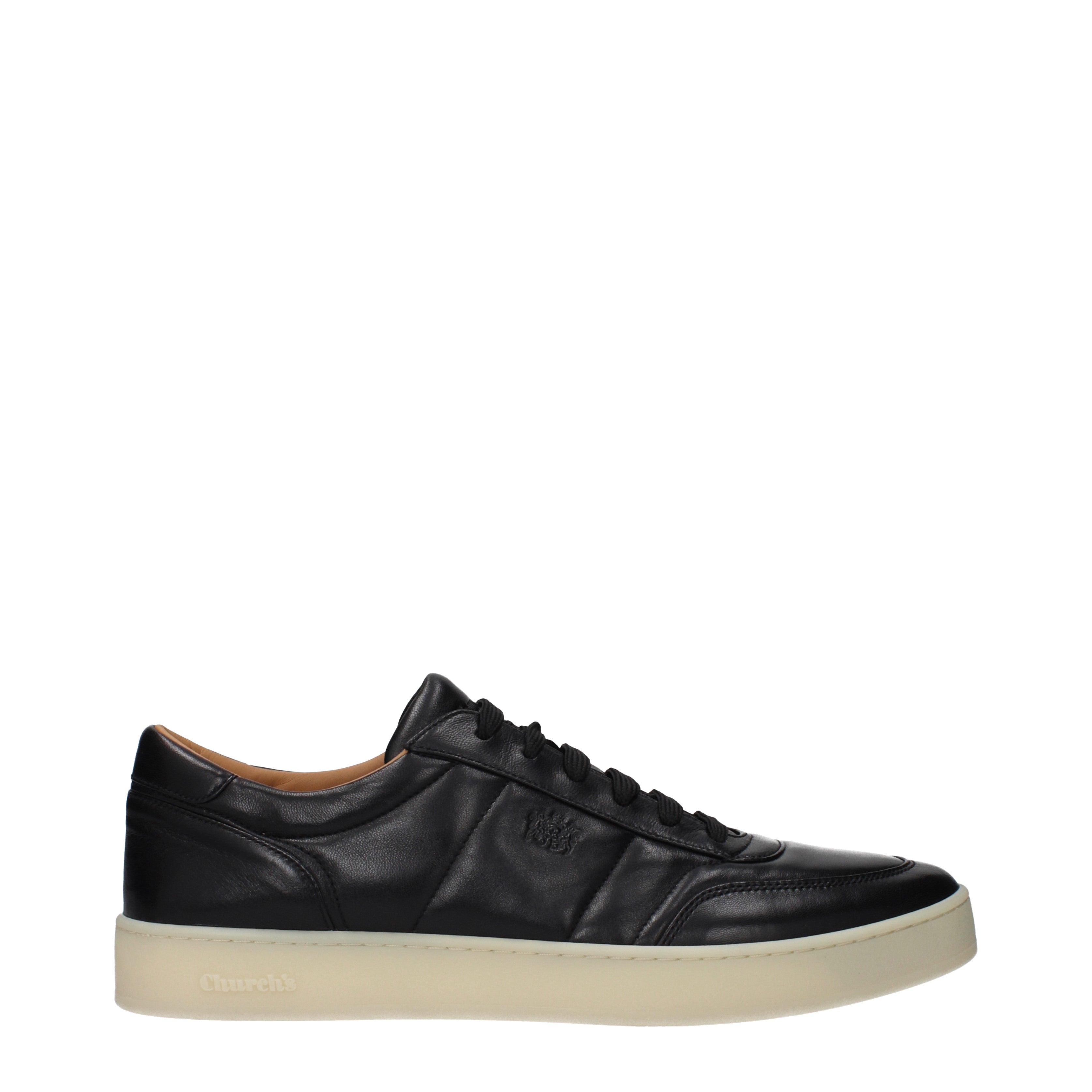 Church's Men's Sneakers Black Leather – Balardi