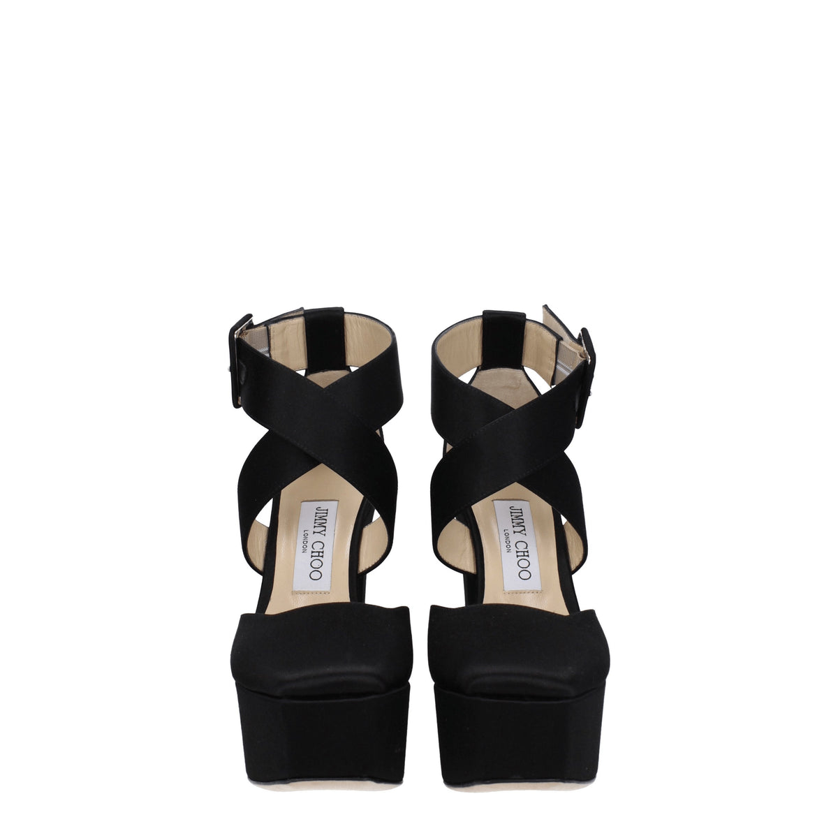 Jimmy Choo Sandali Gian Donna Raso Nero | Balardi