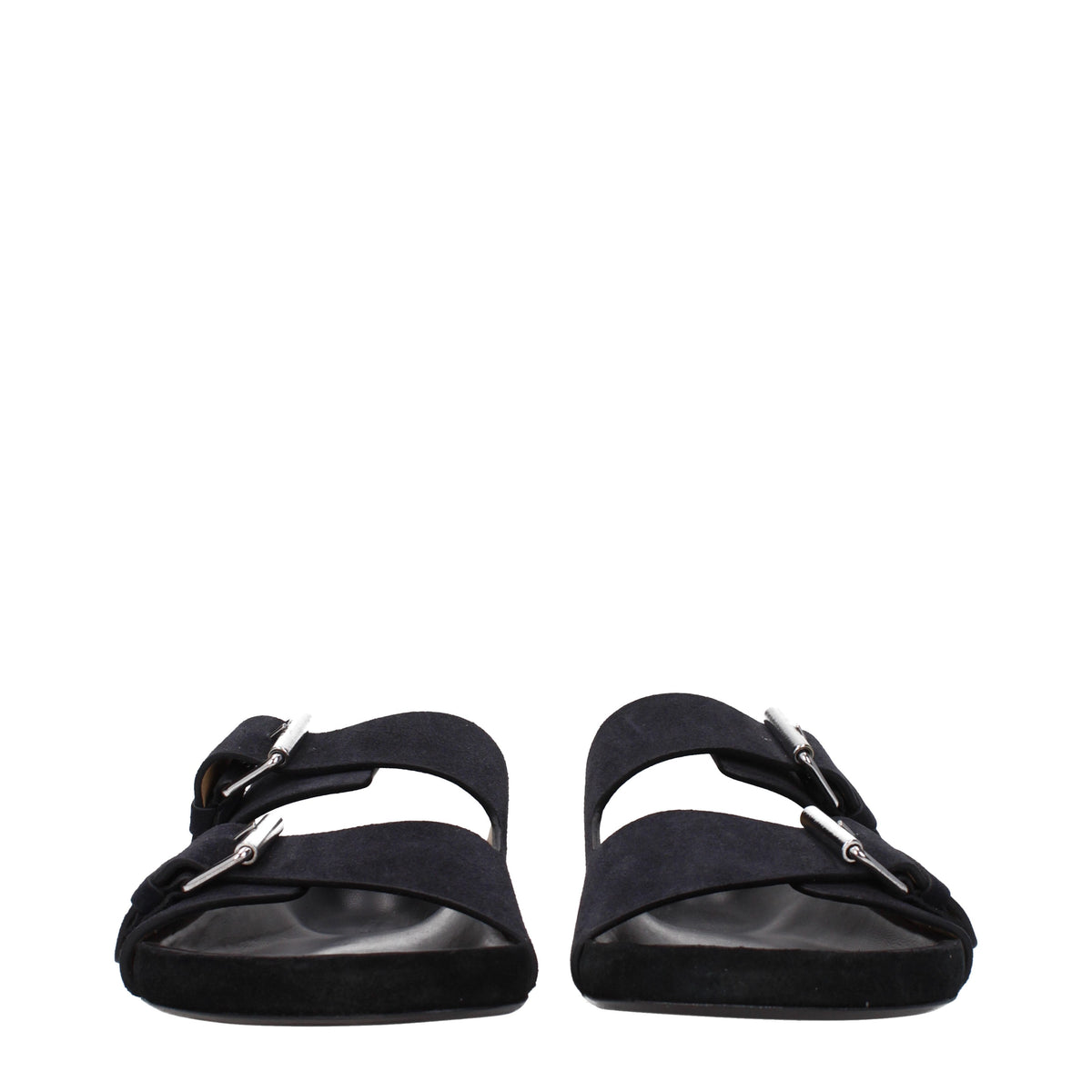 Isabel Marant Slippers and Hooves Men Suede Black | Balardi