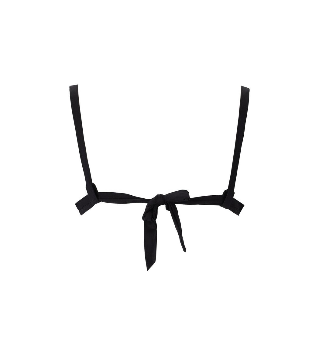 Max Mara Beachwear Ania Black Bikini Top | Balardi