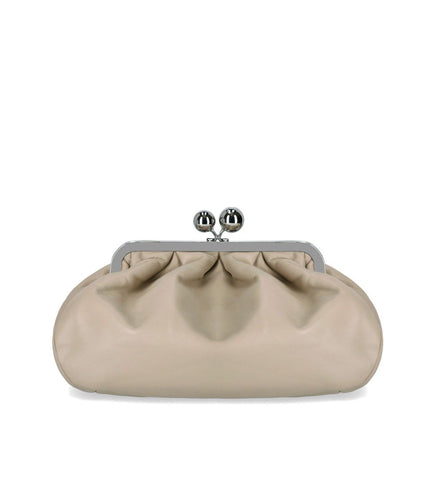 Max Mara Weekend Pasticcino Cubico Medium Sand Clutch Bag | Balardi