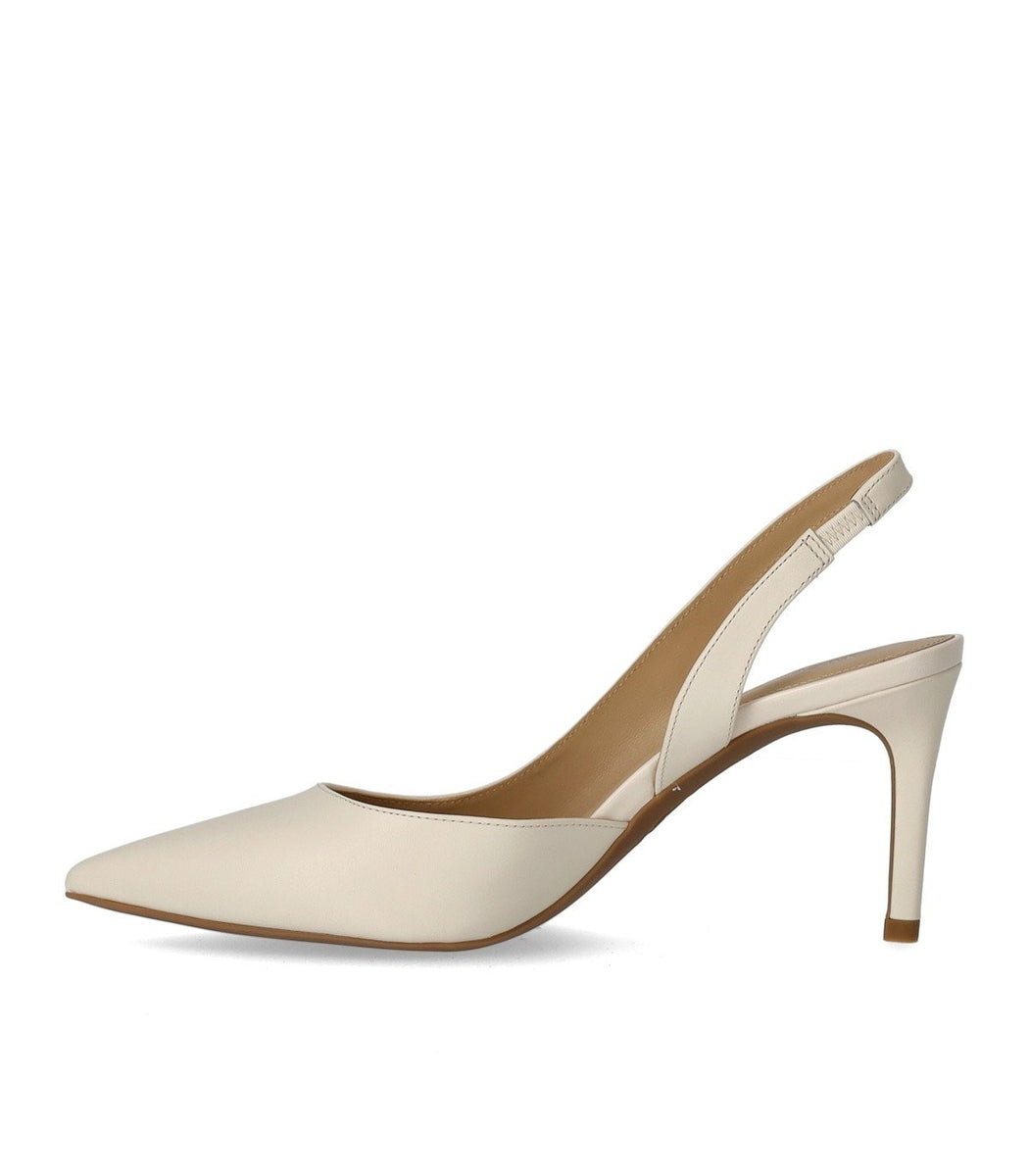 Michael Kors Alina Flex Cream Slingback Pumps | Balardi