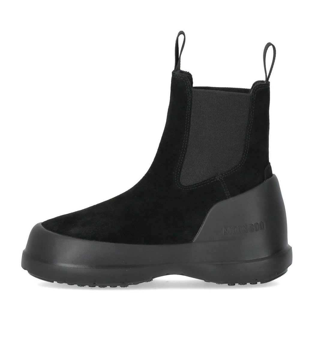 Moon Boot Luna Chelsea Black Boot | Balardi