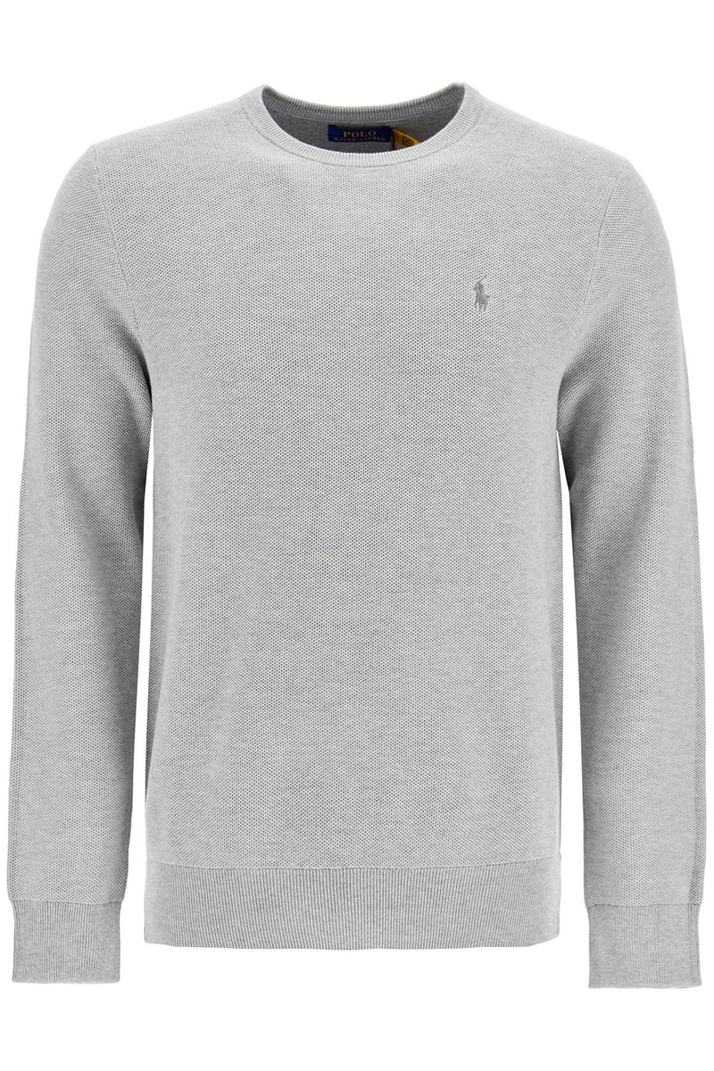 Polo Ralph Lauren Textured Cotton Pullover Sweater | Balardi