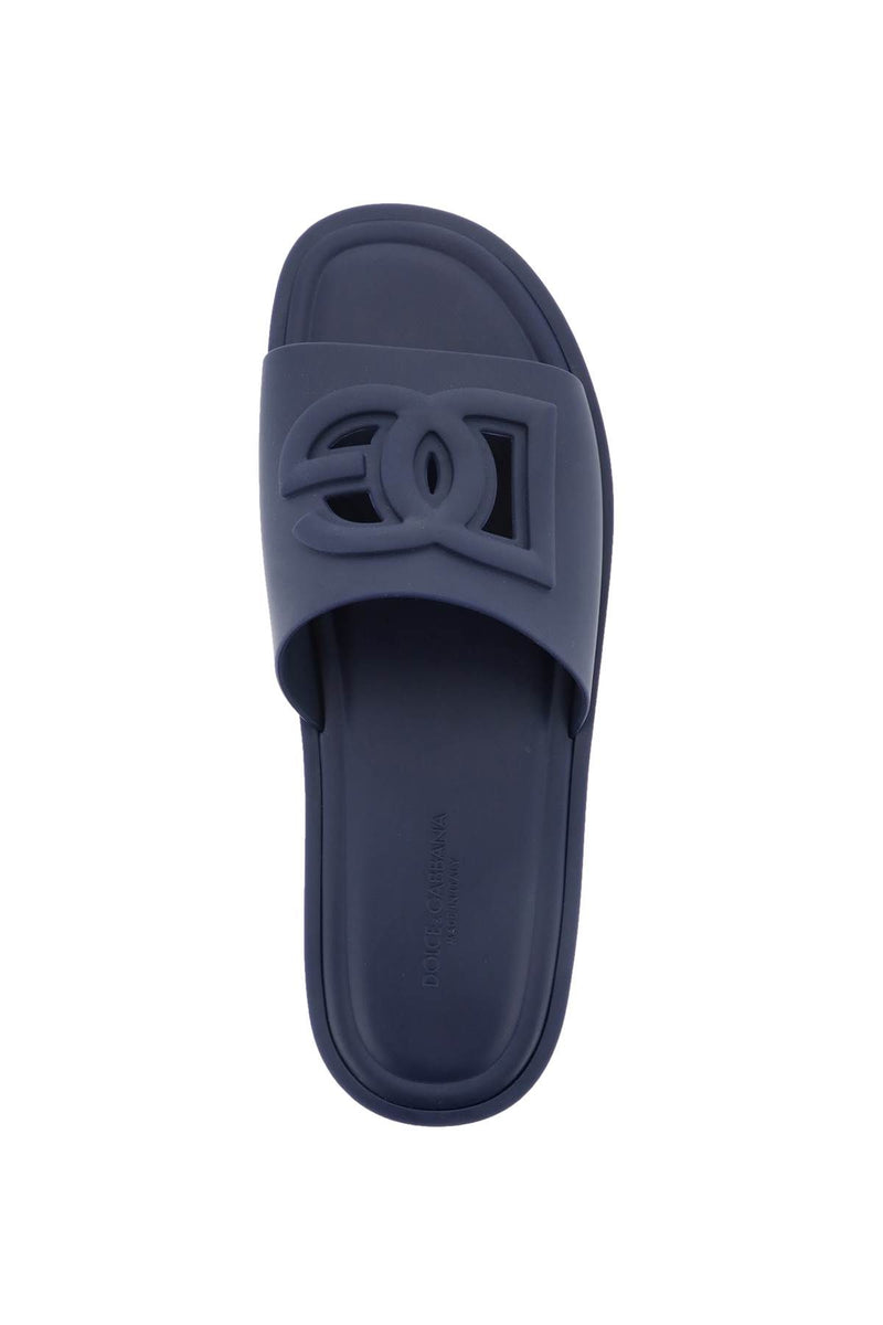 Dolce & Gabbana Dg Rubber Slides | Balardi