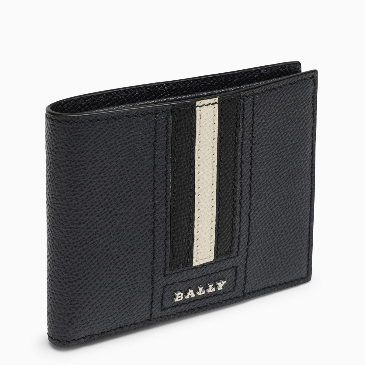 Bally Black Billfold Wallet In Leather | Balardi