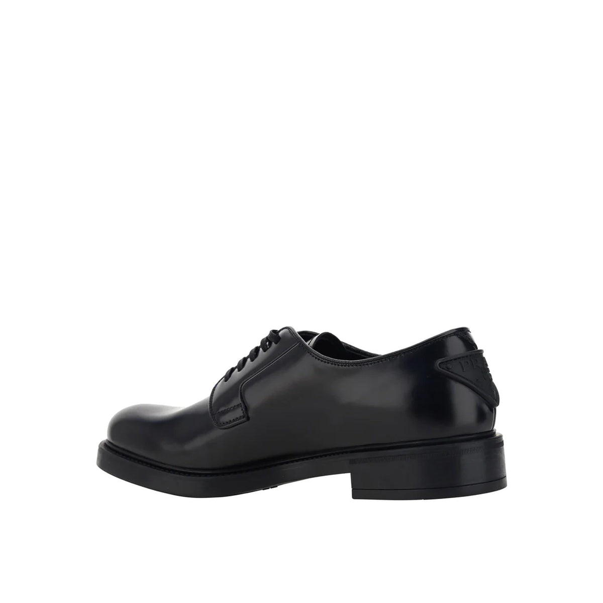 Prada Lace Up Leather Derbies | Balardi