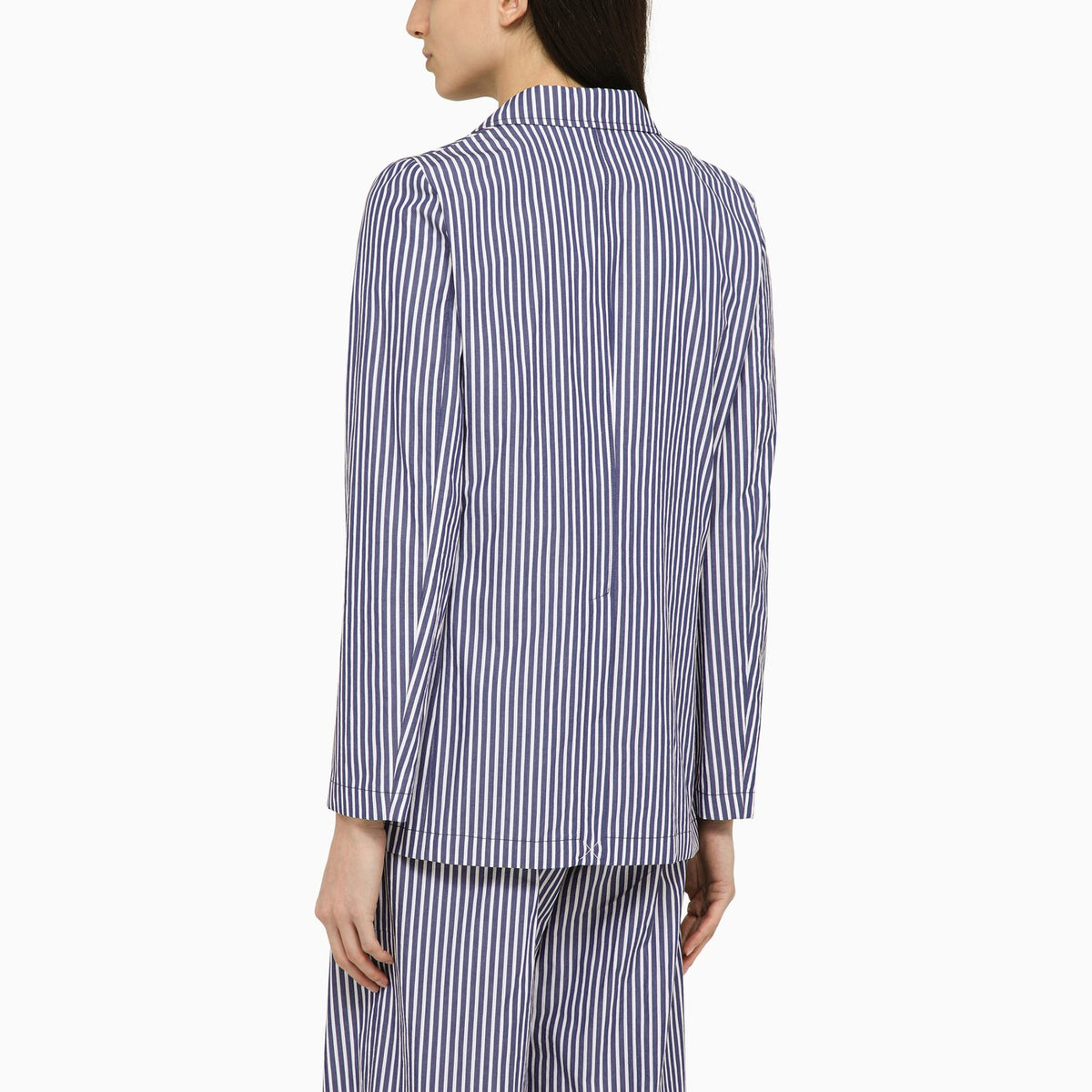 Department 5 Ari Double Breasted Striped Cotton Jacket | Balardi
