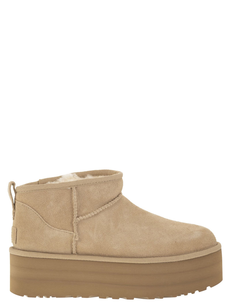 Ugg Ultra Mini Classic Boots With Plateau | Balardi