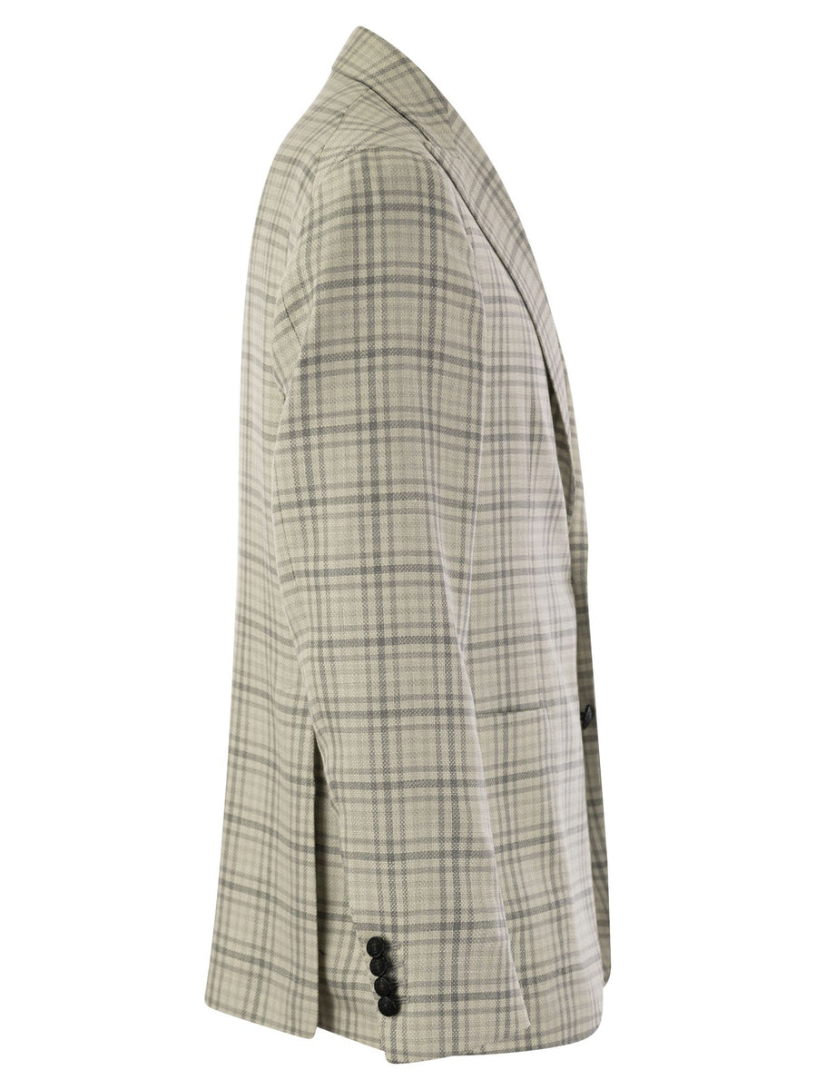 Tagliatore Check Pattern Jacket | Balardi