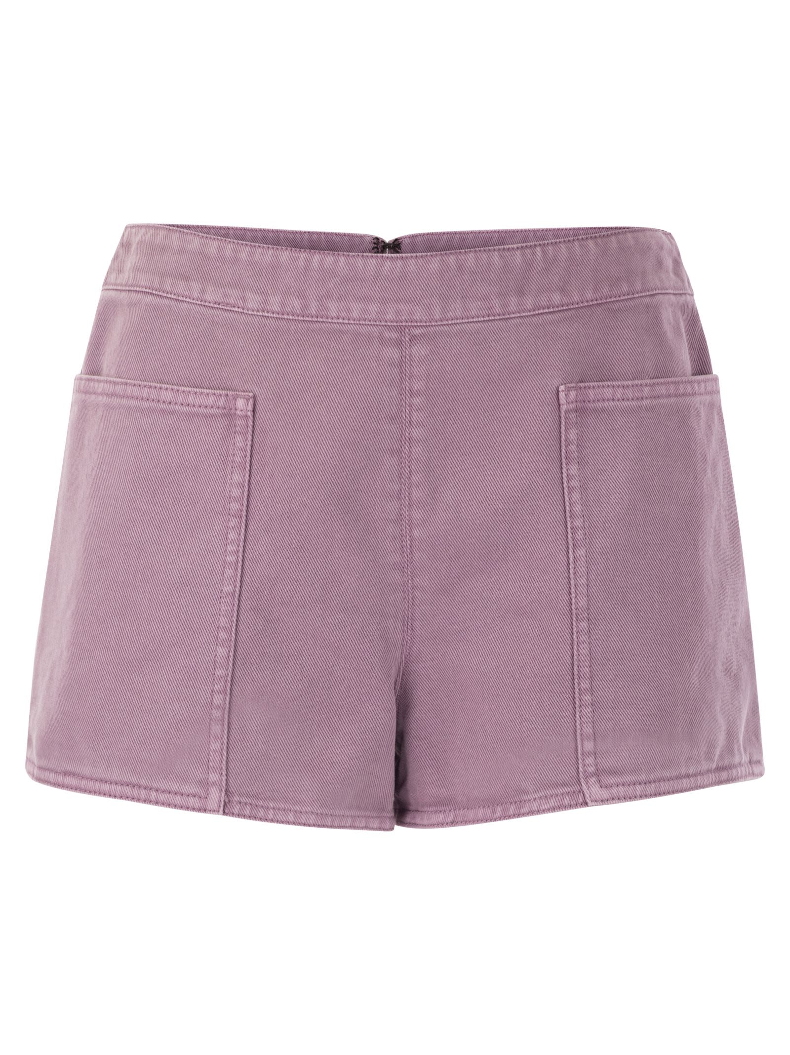Max Mara Alibi Cotton Drill Mini Shorts – Balardi