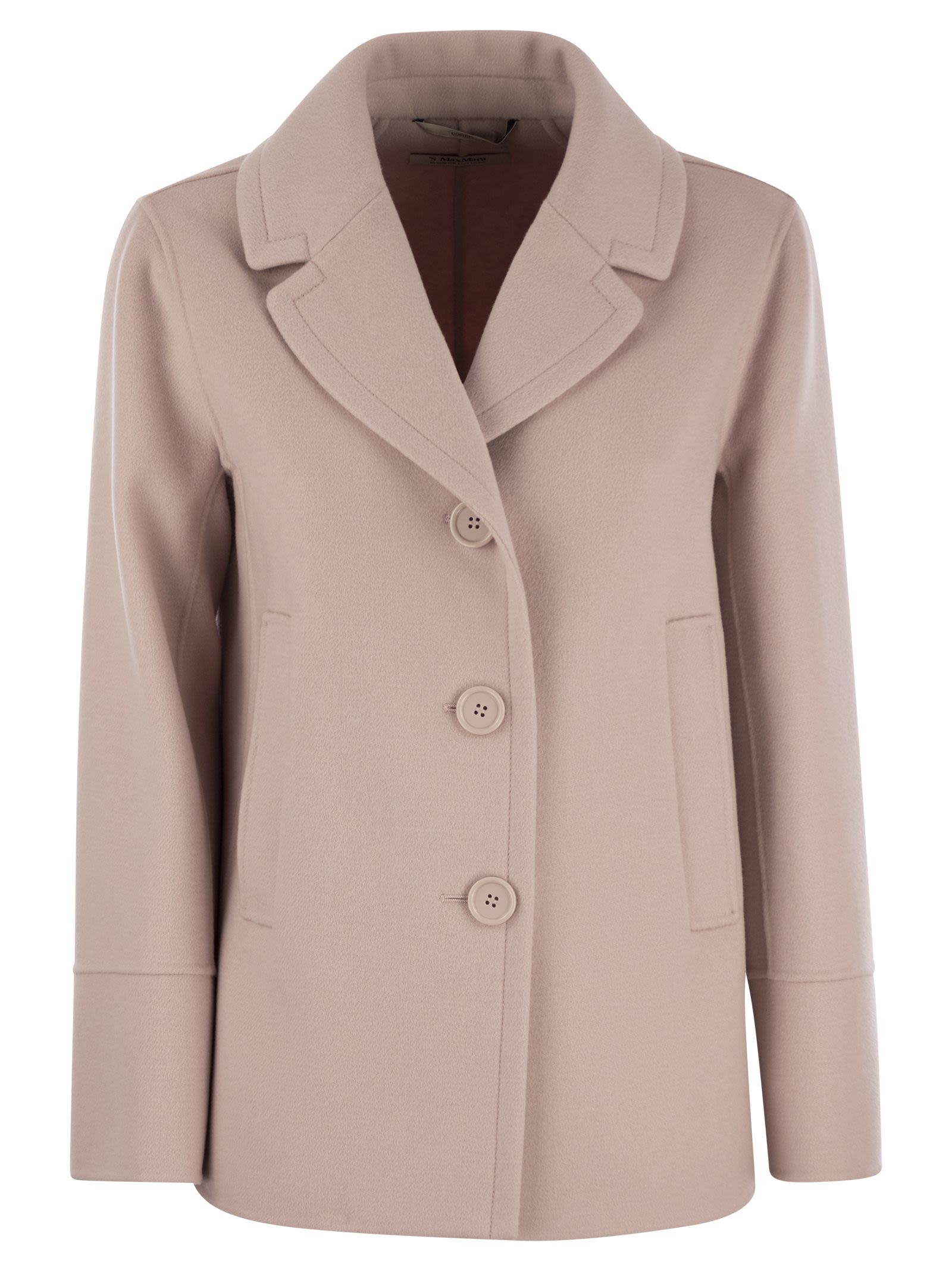 S Max Mara Moon Single Breasted Wool Caban – Balardi