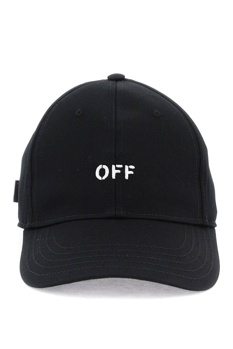 Off White Baseball Cap With Off Logo | Balardi